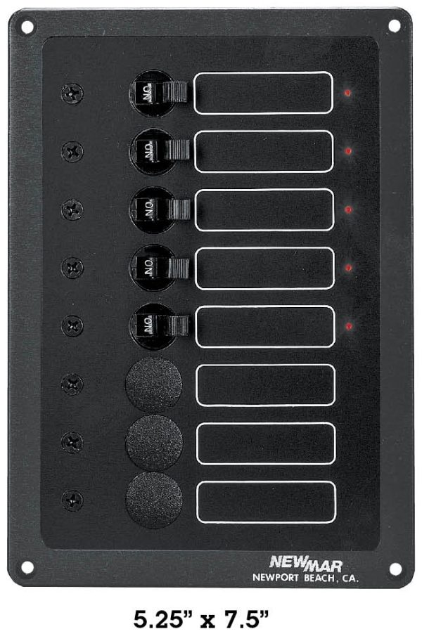 Electrical Panels - Accessory AC/DC - Newmar DC Power Onboard